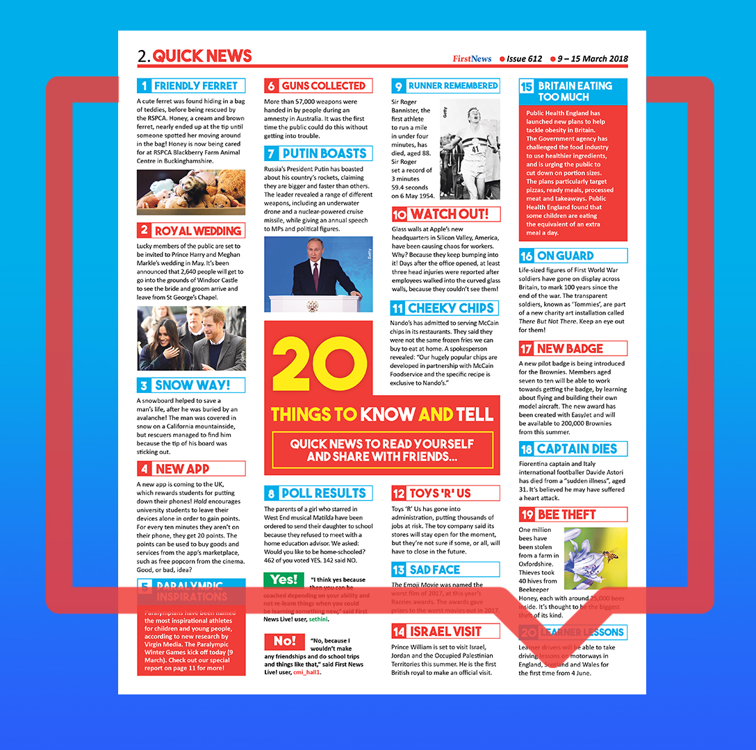 Kids Newspaper - Introduce your child to the news today