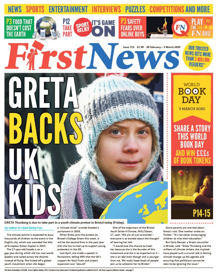Subscribe to First News Kids Newspaper | First News